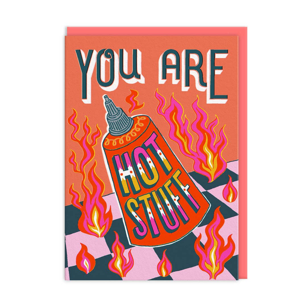 Hot Stuff Card – A Little Happy