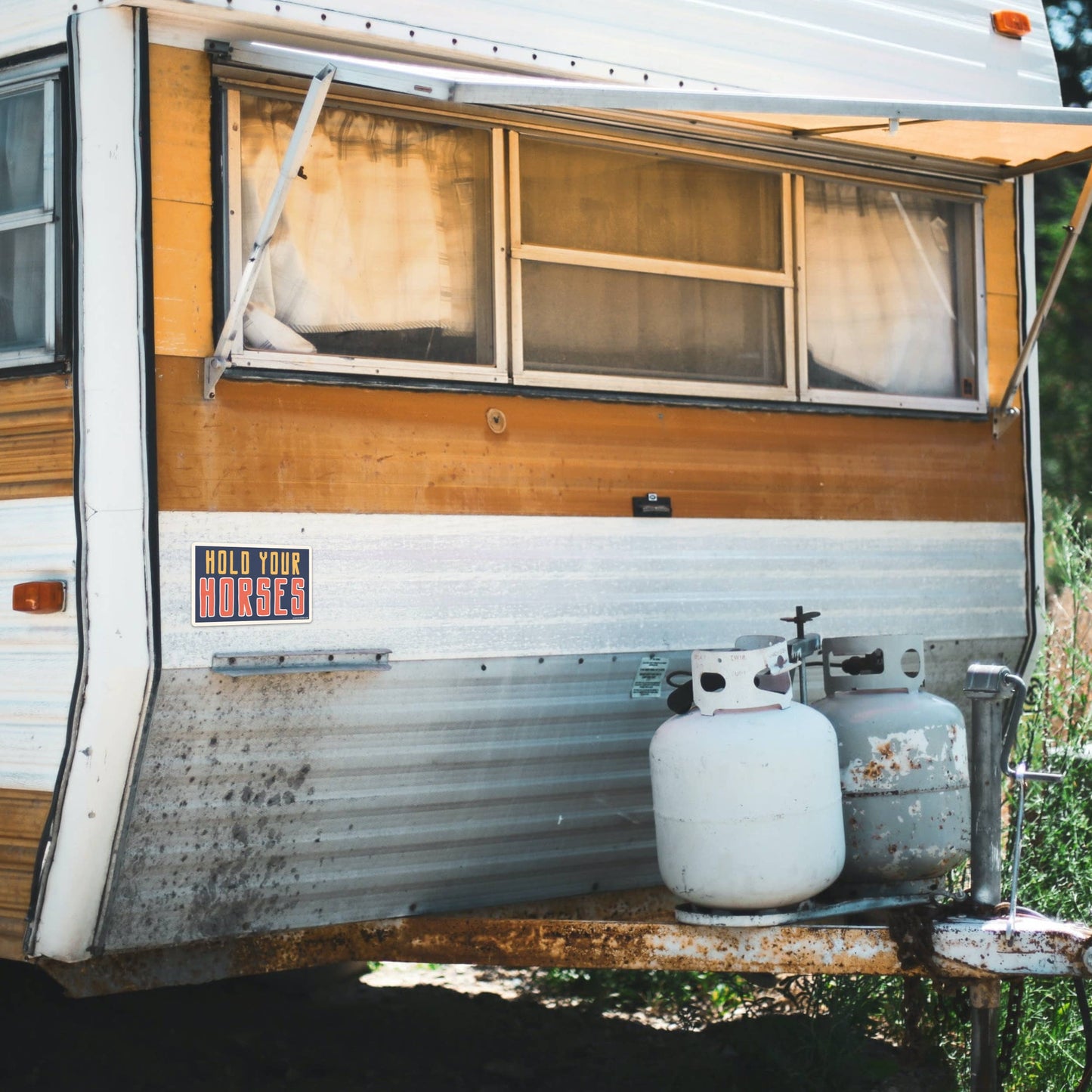 Hold Your Horses Sticker – A Little Happy