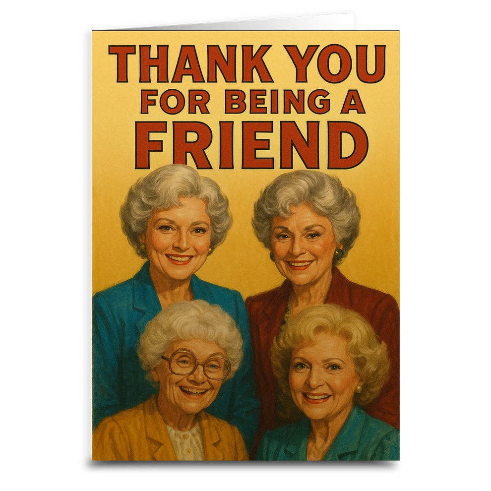 Golden Girls Card – A Little Happy