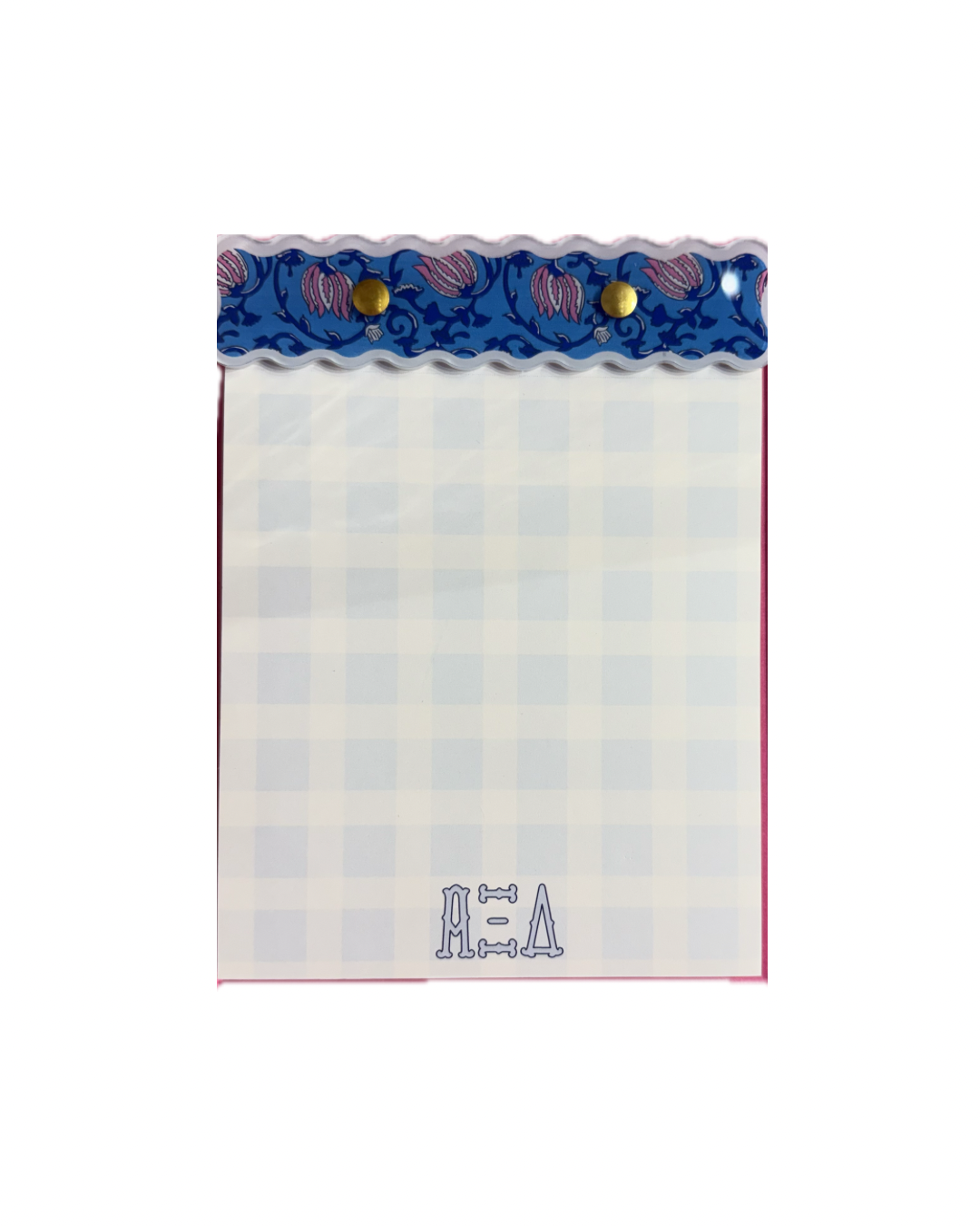 Block Print Notepad - AXiD – A Little Happy