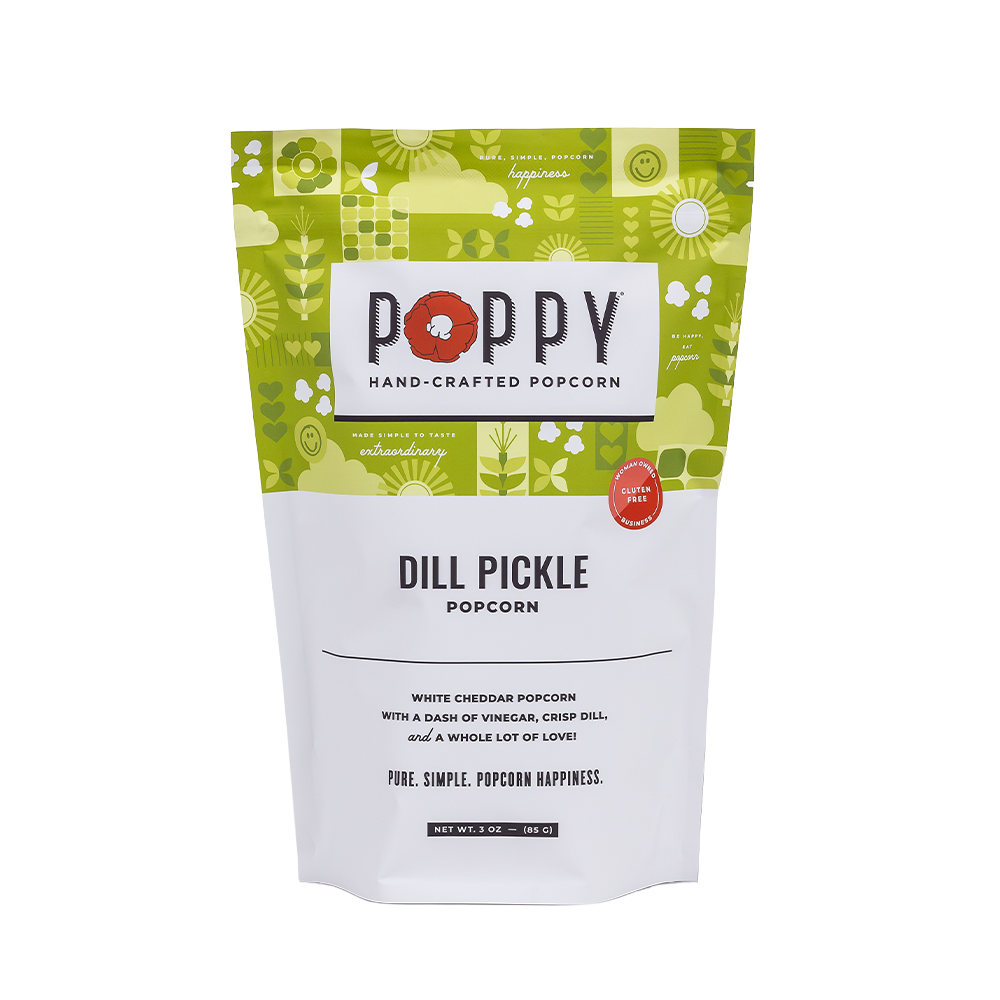 Dill Pickle Popcorn – A Little Happy