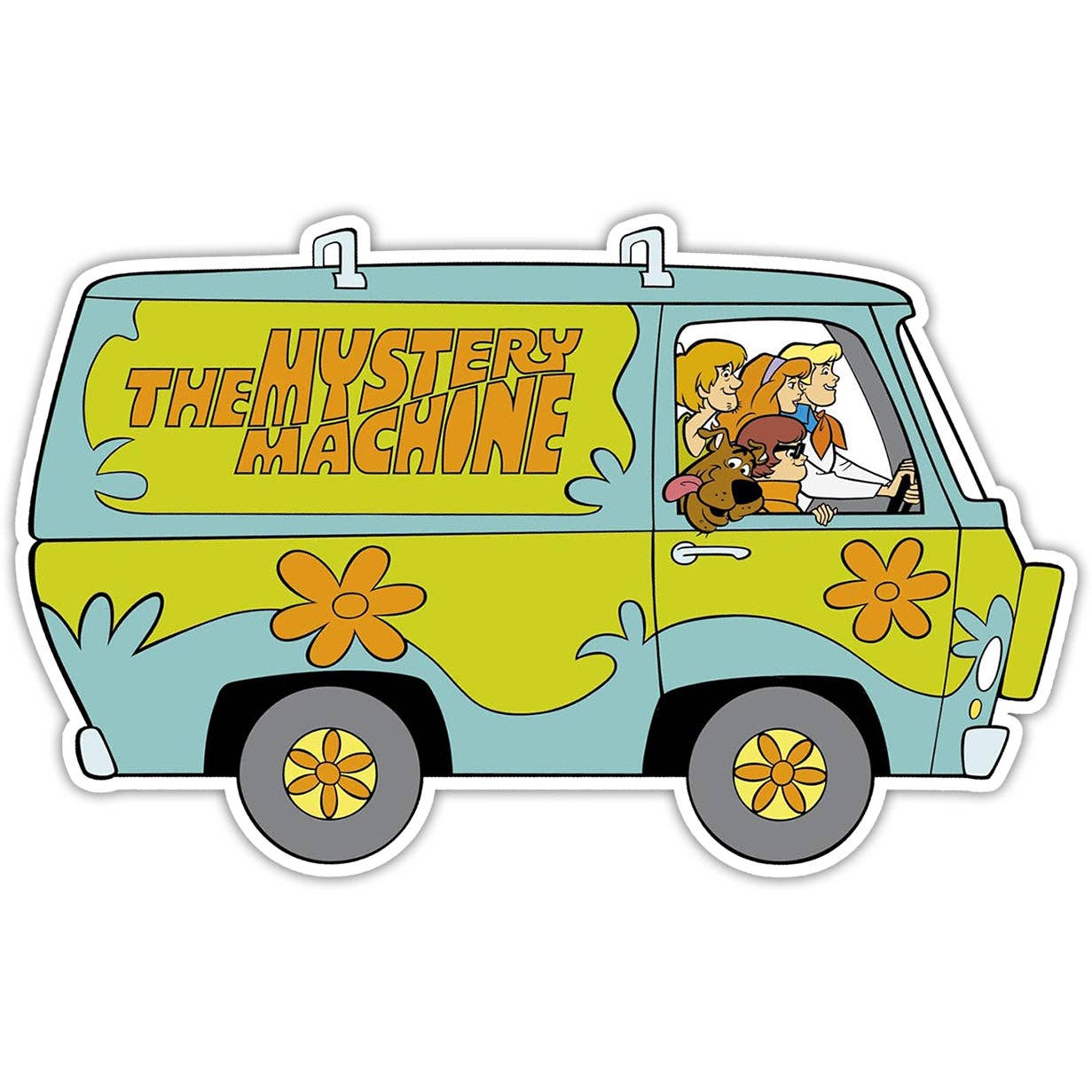 The Mystery Machine Sticker – A Little Happy