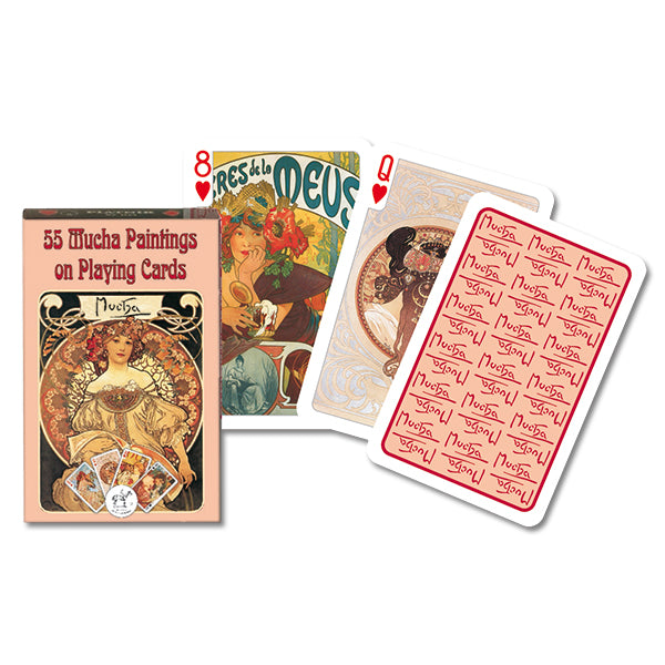 Mucha Playing Cards – A Little Happy