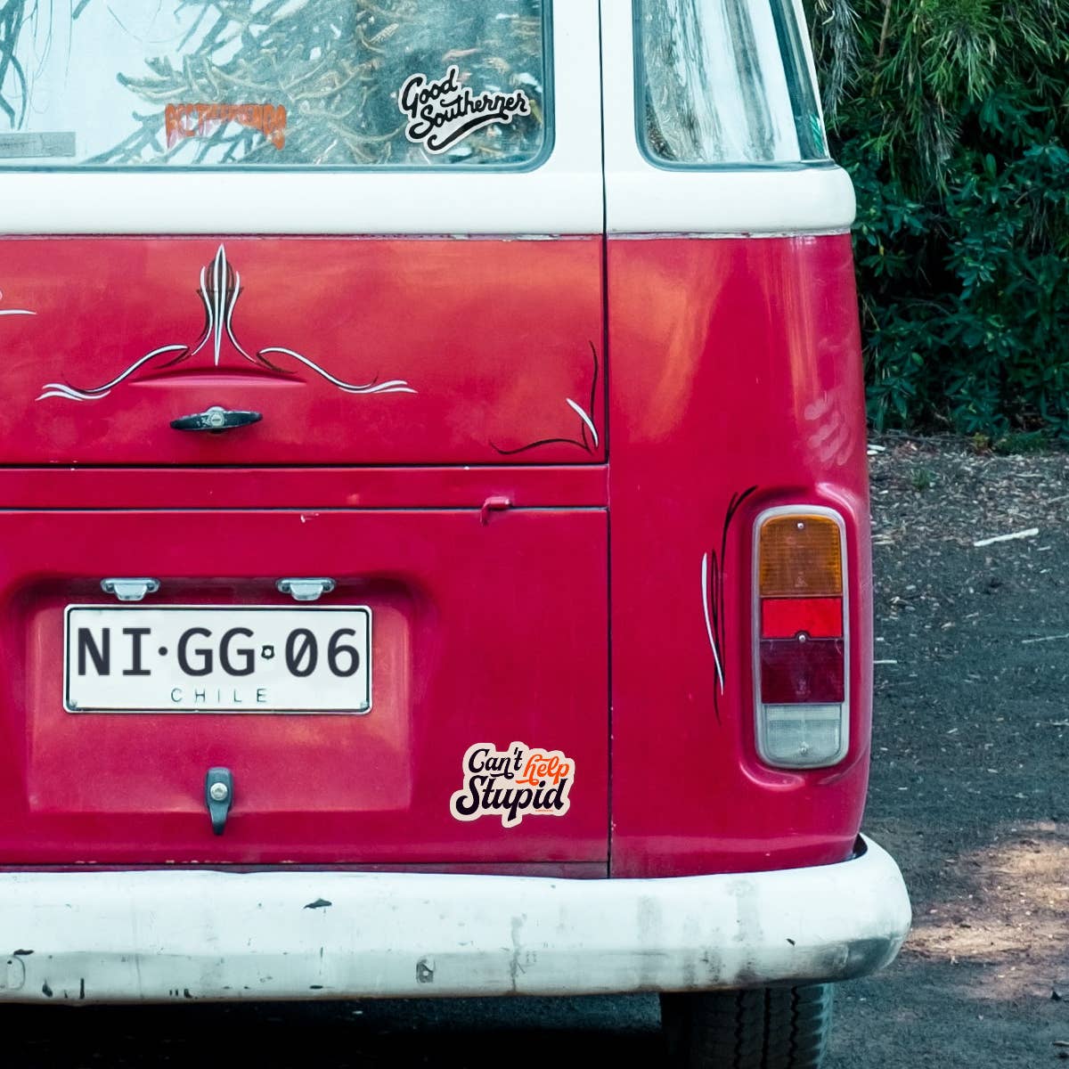 Can't Help Stupid Sticker – A Little Happy