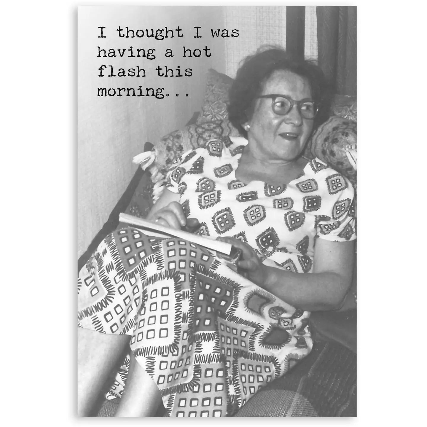 Hot Flash Card – A Little Happy