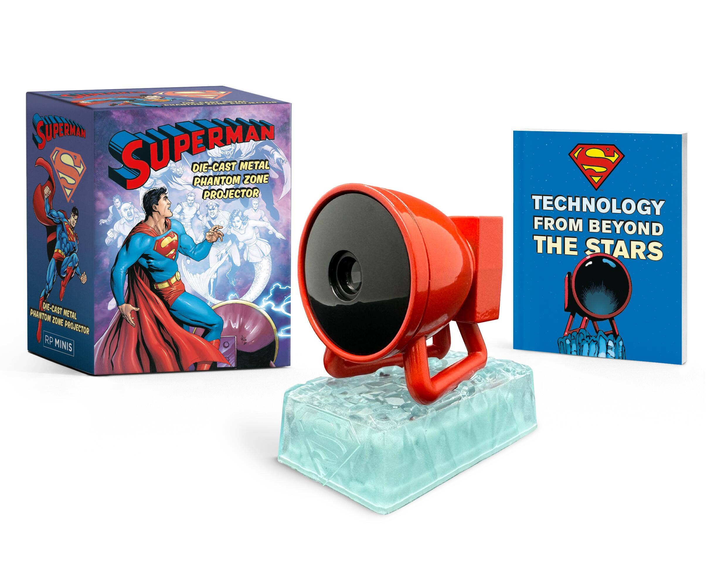 Superman: Die-Cast Metal Phantom Zone Projector – A Little Happy