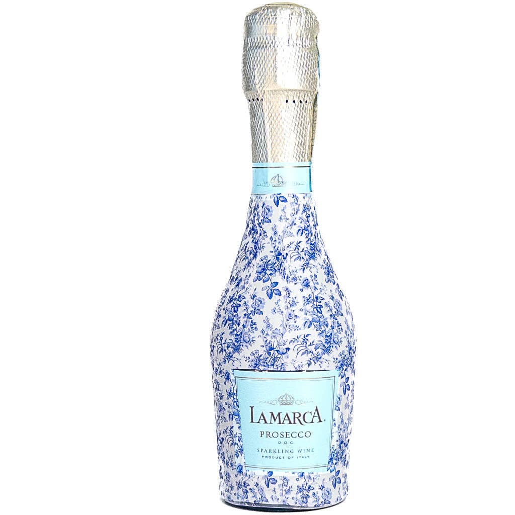 Beau Bottles Blue Floral - MINI Prosecco Collection - Six Pack – A ...