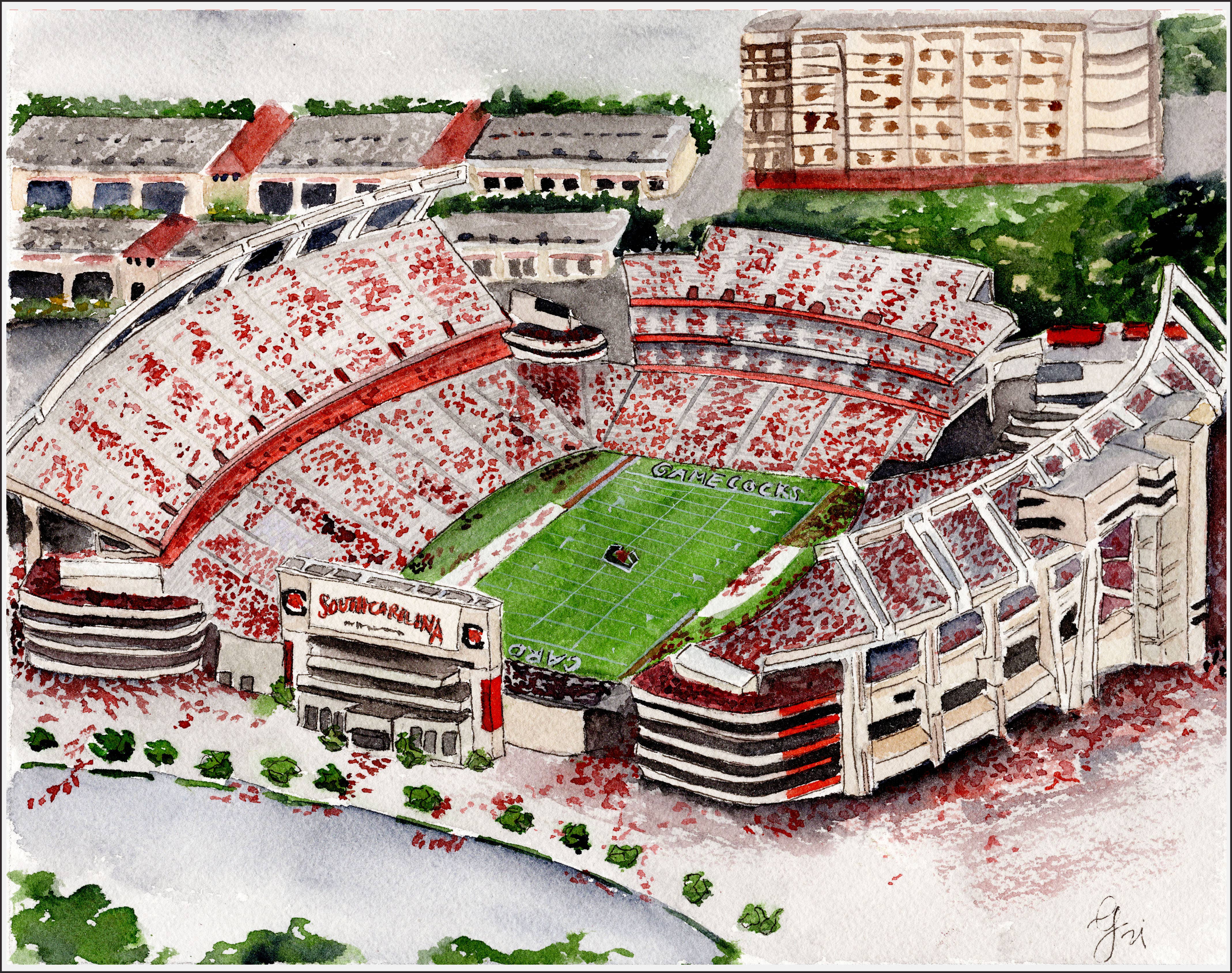 USC Williams Brice Stadium – A Little Happy