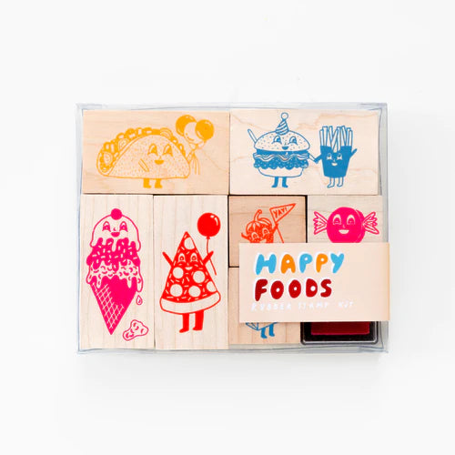 Happy Foods Stamp Kit – A Little Happy