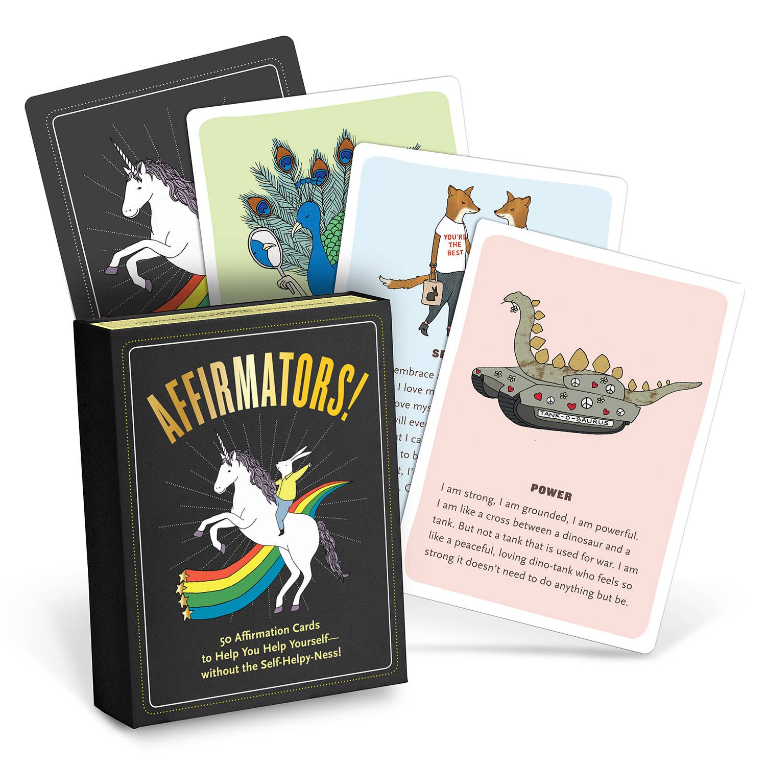 Affirmators!® 50 Affirmation Cards Deck – A Little Happy